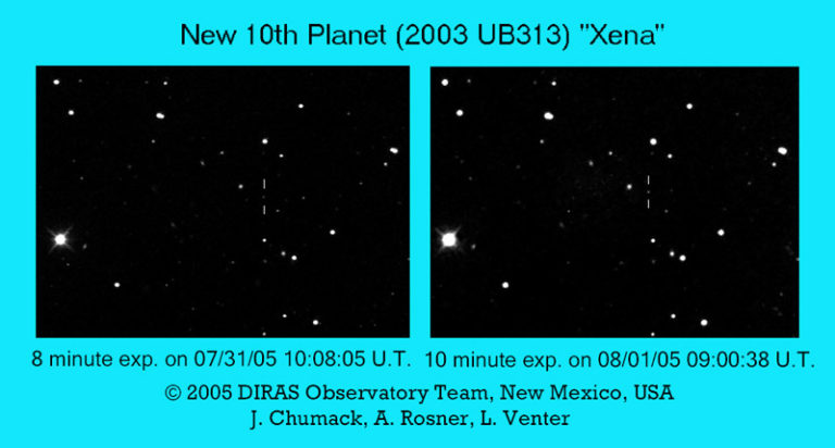 New 10th Planet (2003 UB313) "Xena" - Galactic Images