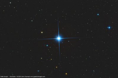 Delta Scorpii - "Dschubba" - A Variable Binary Star in Scorpius - Galactic Images