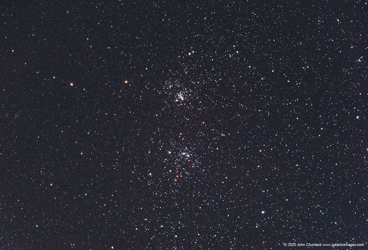 NGC869 & NGC884 The Double Cluster in Perseus - Galactic Images
