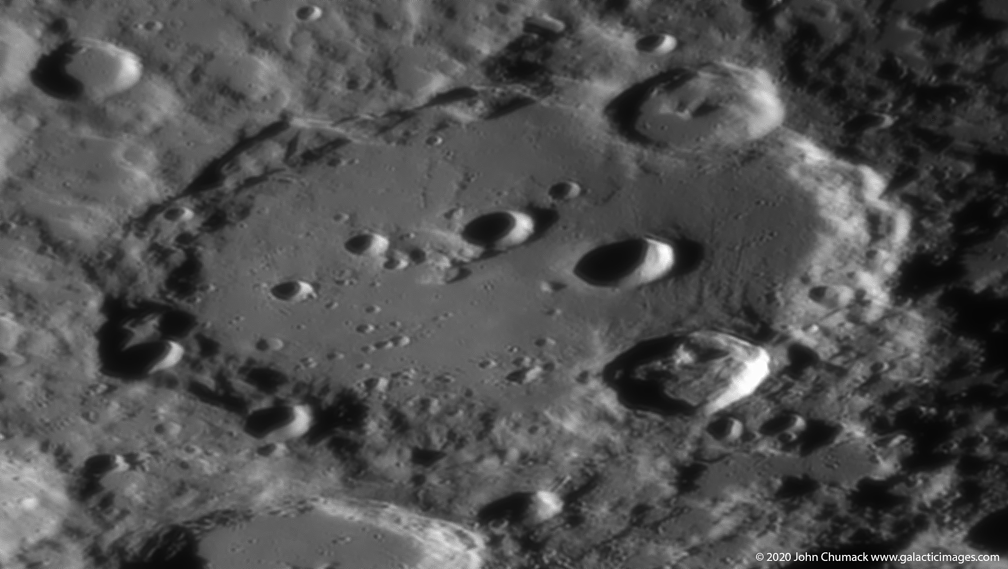 Clavius - Lunar Impact Crater - an extreme close-up 09-09-2020 ...