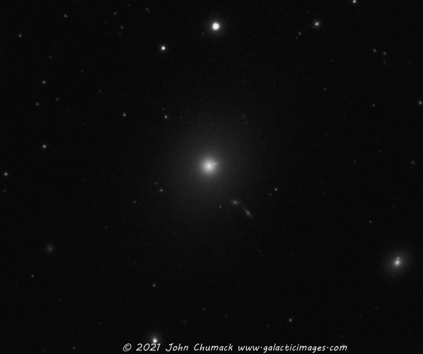 M87 Elliptical Galaxy, and its Plasma Jet! - Galactic Images