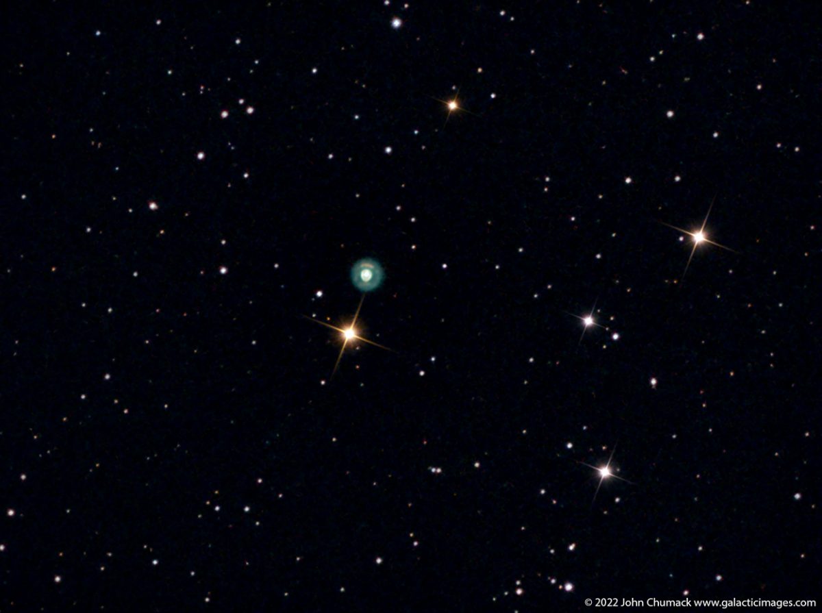 NGC 2392 The Eskimo Nebula - ZWO224MC - Galactic Images