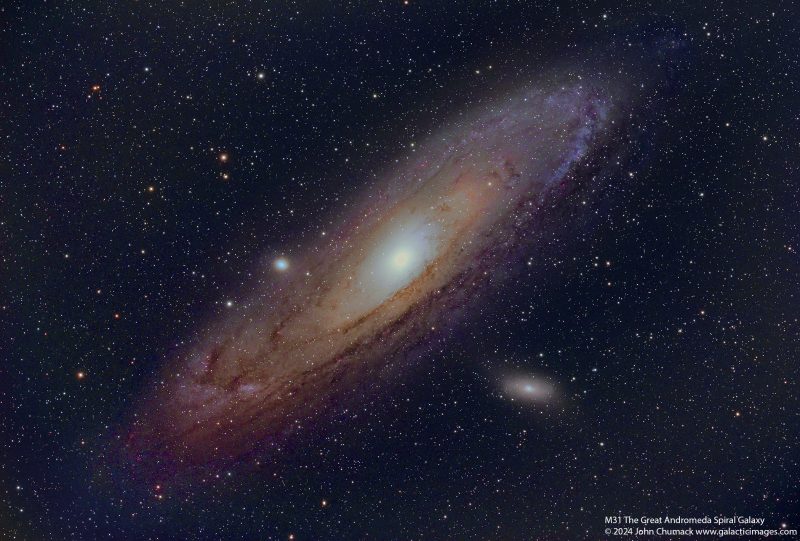 M31 The Great Andromeda Spiral Galaxy - Optolong L-Quad Filter ...